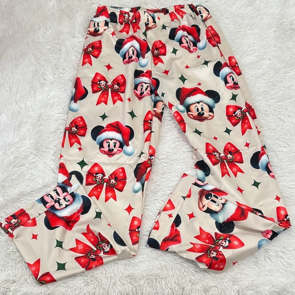Intimates & Sleepwear | Satin Minnie Mickey Mouse Pj Pants | Poshmark